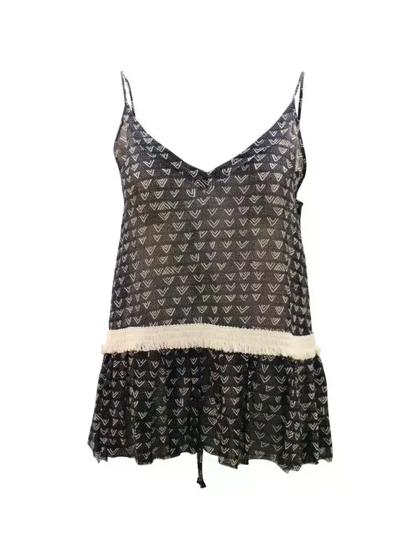 LEMLEM Geometric-print Tank Top