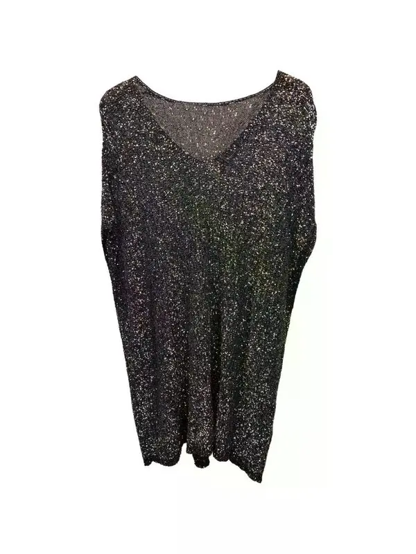 Saint Laurent Embellished Sequin Mini Dress