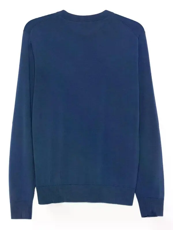 Brioni Long-sleeve Crew-neck Sweater - Blue