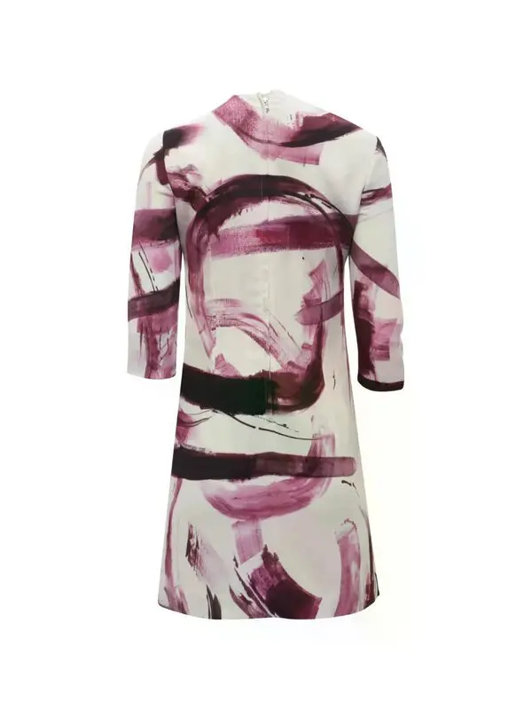 Dolce & Gabbana Brush-stroke Printed Mini Dress