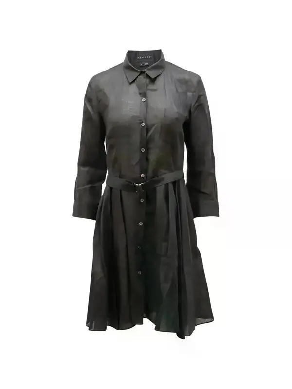 Theory Belted Shirt Dress