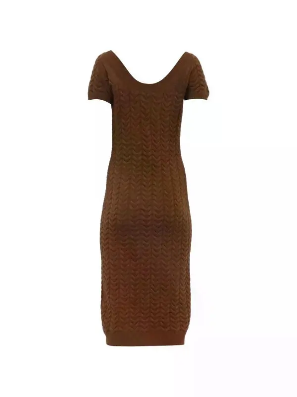 Max Mara Caramba Knitted Midi Dress