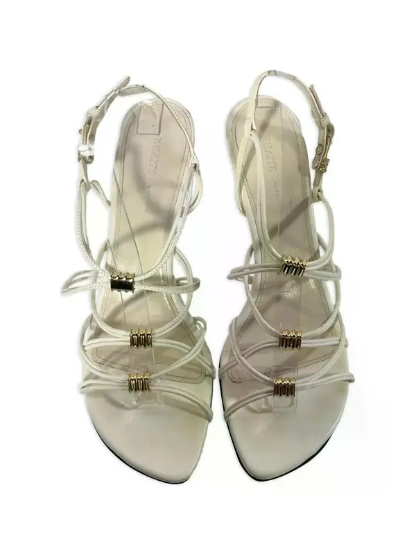 Khaite Louisa Strappy Leather Sandal