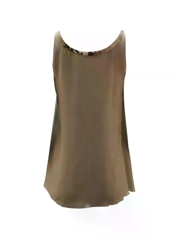 Alice + Olivia Neckline Tank Top