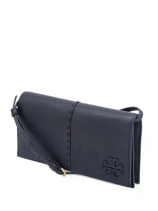 Tory Burch Mcgraw Leather Crossbody Bag - Black