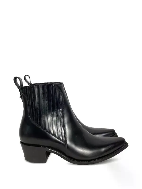Valentino Garavani Pointed-toe Cowboy Boots