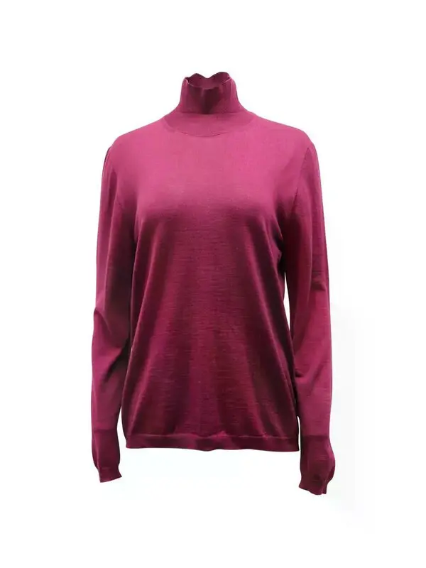 Marni Turtleneck Long-sleeve Sweater - Red