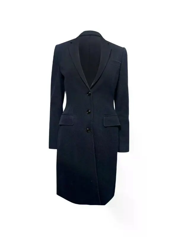 Dolce & Gabbana Single-breasted Coat With Front Pockets