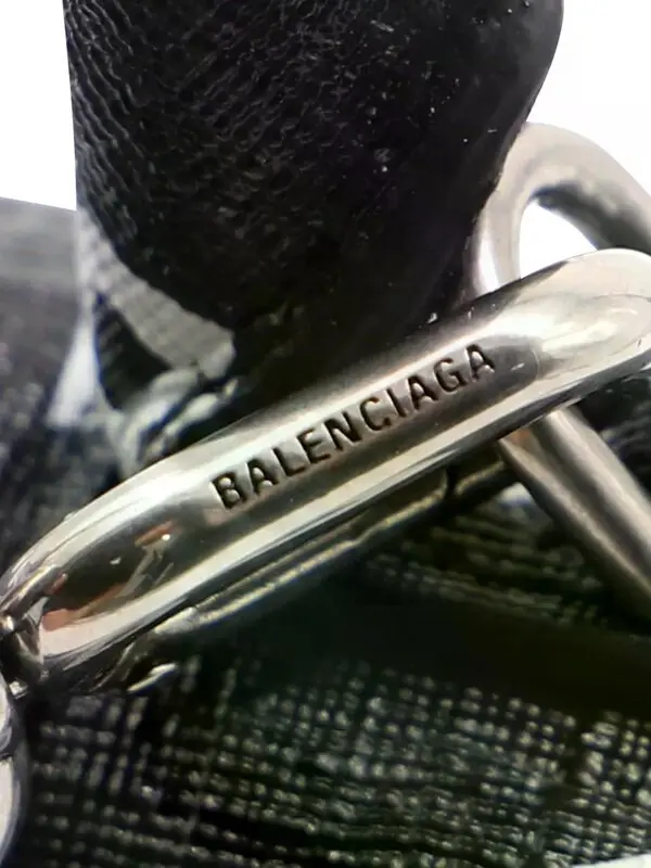 Balenciaga Hourglass Logo-print Tote