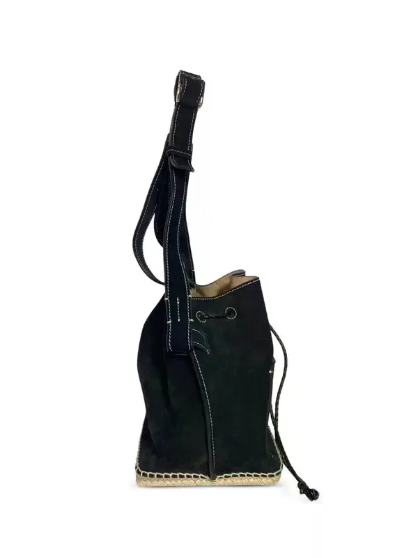 Altuzarra Drawstring Suede Bucket Bag