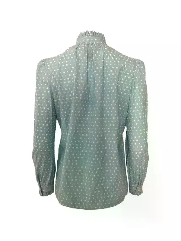 Marc Jacobs Polka-dot Ruffled Blouse