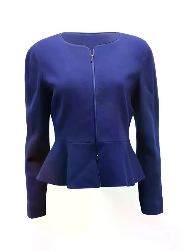 Emporio Armani Zip Peplum Jacket