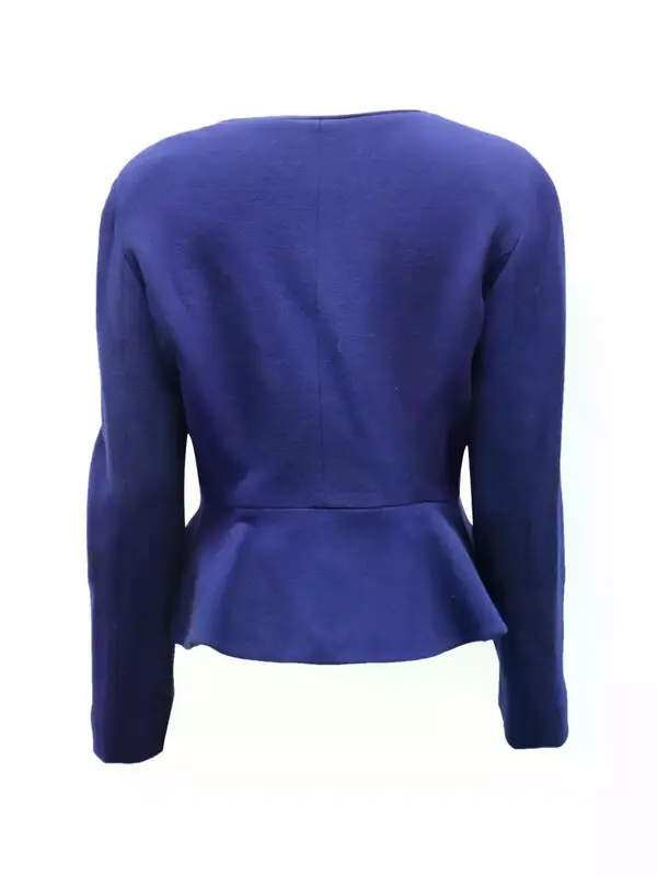 Emporio Armani Zip Peplum Jacket
