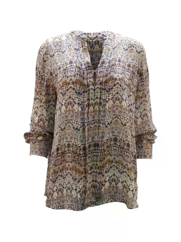 L'Agence Printed Blouse