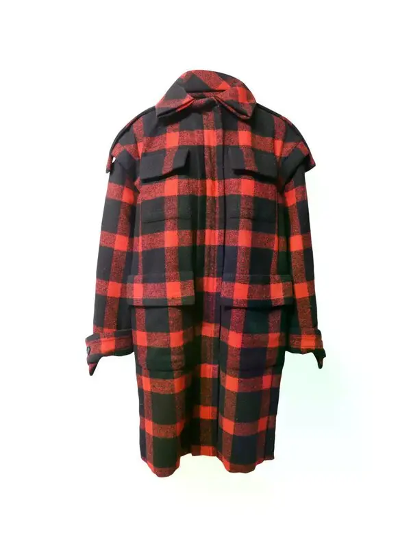 Burberry Plaid Coat