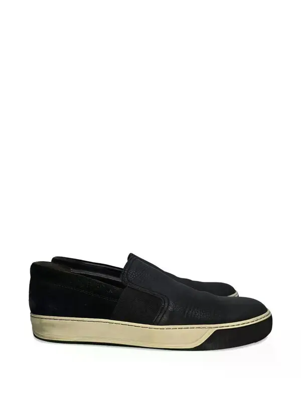 LANVIN Leather Slip-on Sneakers