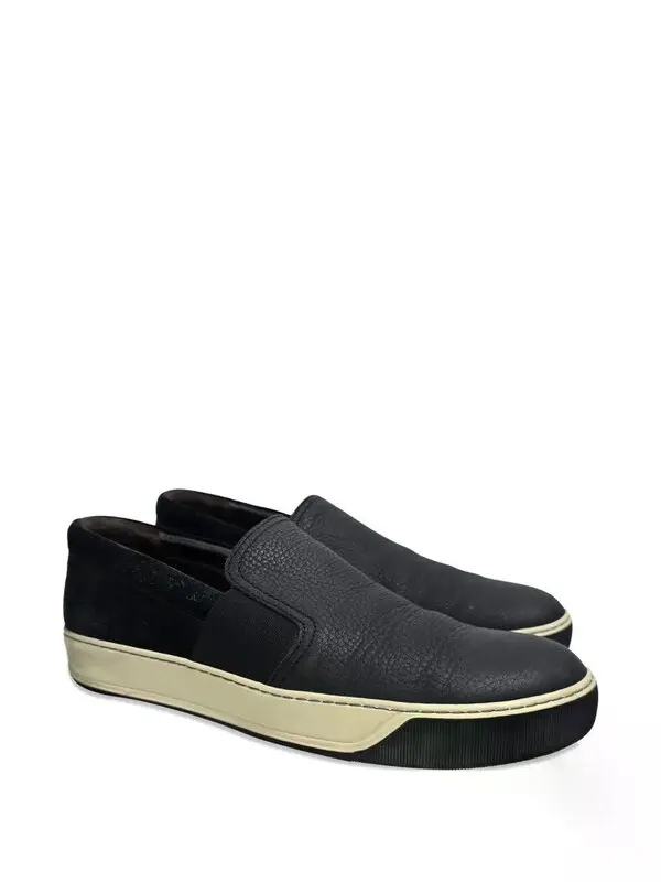 LANVIN Leather Slip-on Sneakers
