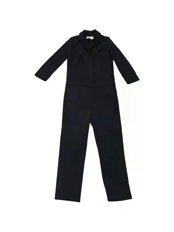 Ba&sh Serri Polo-collar Jumpsuit - Blue