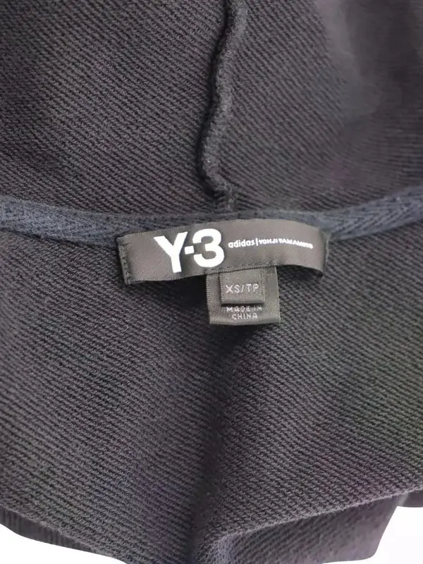 Y3 Zip Cotton Top