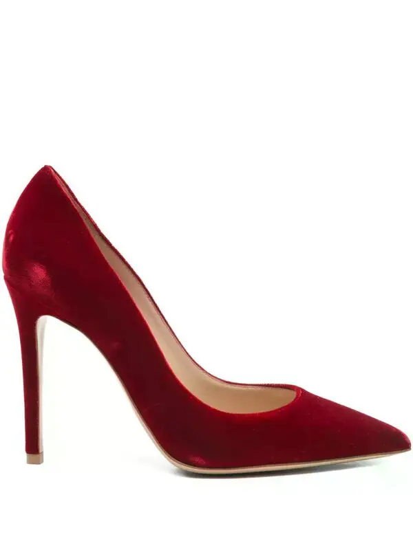 GIANVITO ROSSI Velvet Pumps