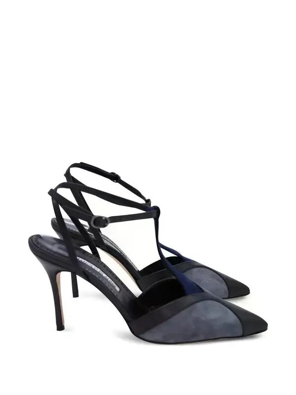 Manolo Blahnik Catillo Buckled Pumps