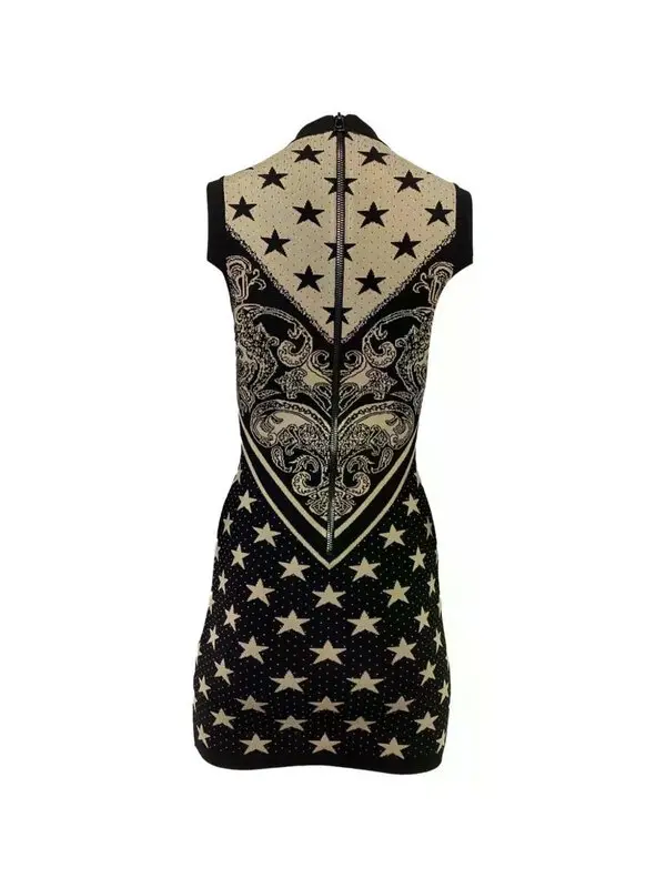 Balmain Star Motif Mini Dress