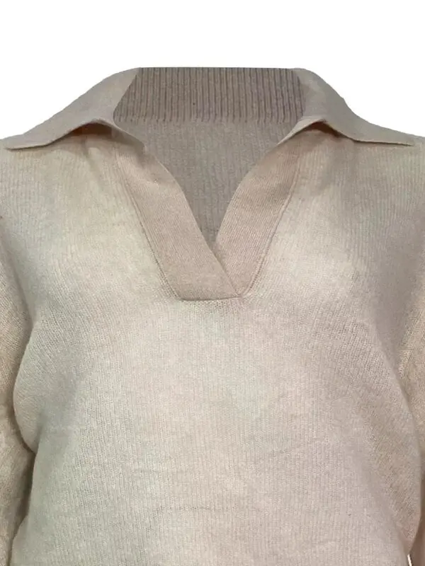 Khaite Jo V-neck Sweater - Neutrals