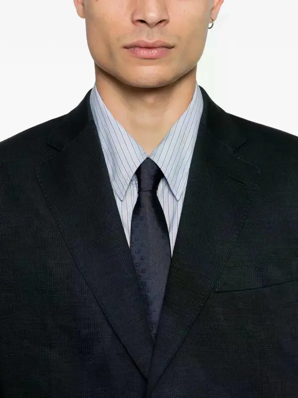 Brioni Button Single-breasted Suit - Blue
