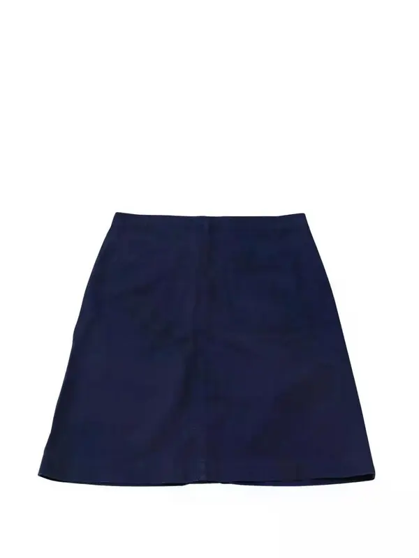 A.p.c. Button Denim Skirt