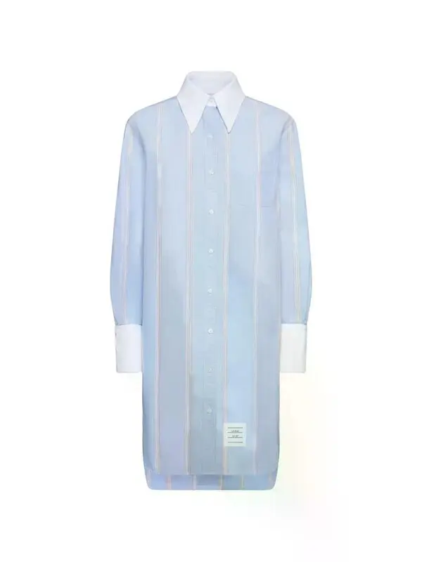 Thom Browne Striped Shirt Dress