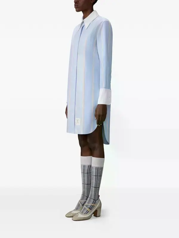 Thom Browne Striped Shirt Dress