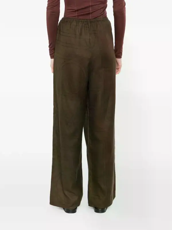 TOTEME Geometric Seam Trousers