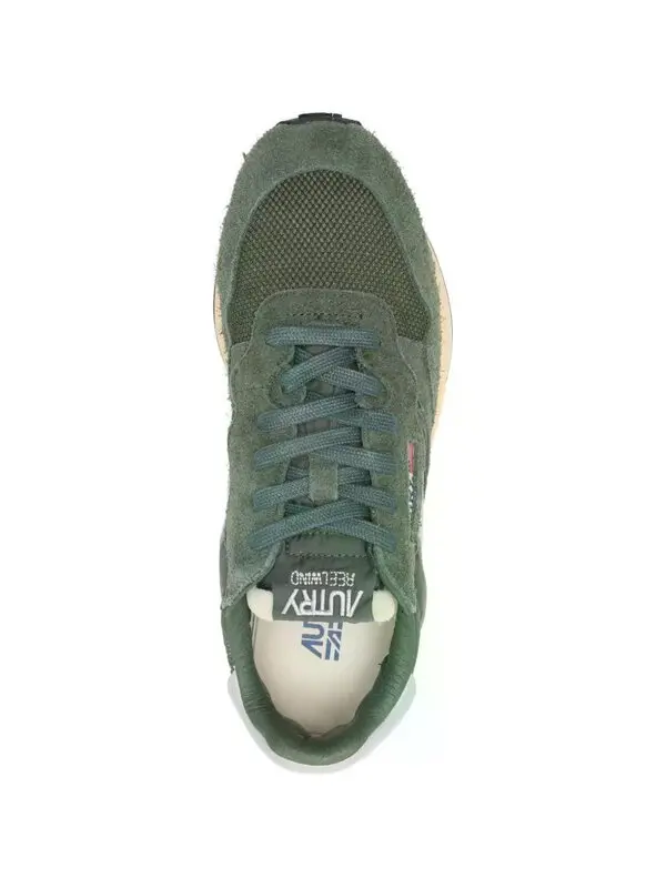 AUTRY Logo Detail Sneakers - Green