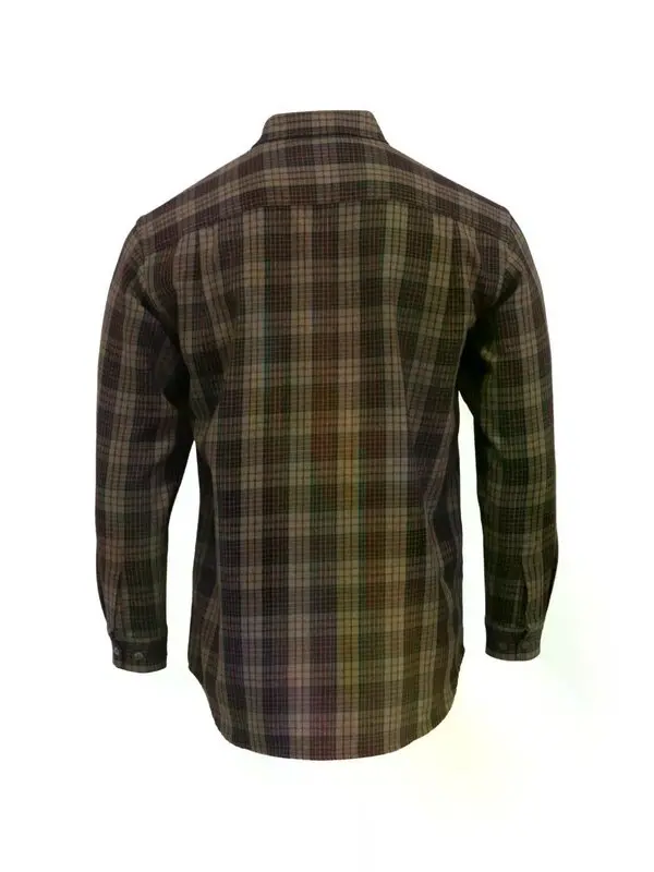 Saint Laurent Flannel Checked Shirt