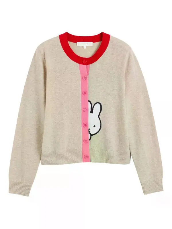 Chinti & Parker Peek Placket Sweater