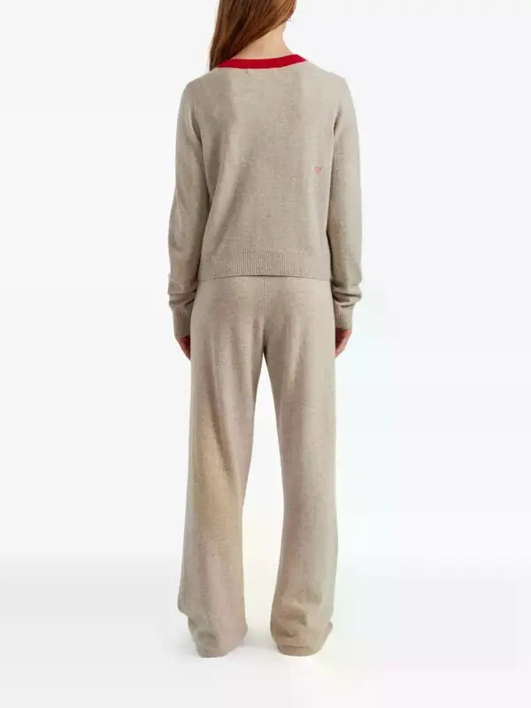 Chinti & Parker Peek Placket Sweater