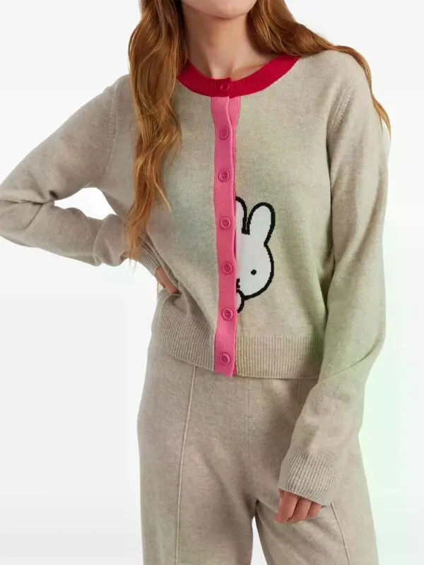 Chinti & Parker Peek Placket Sweater