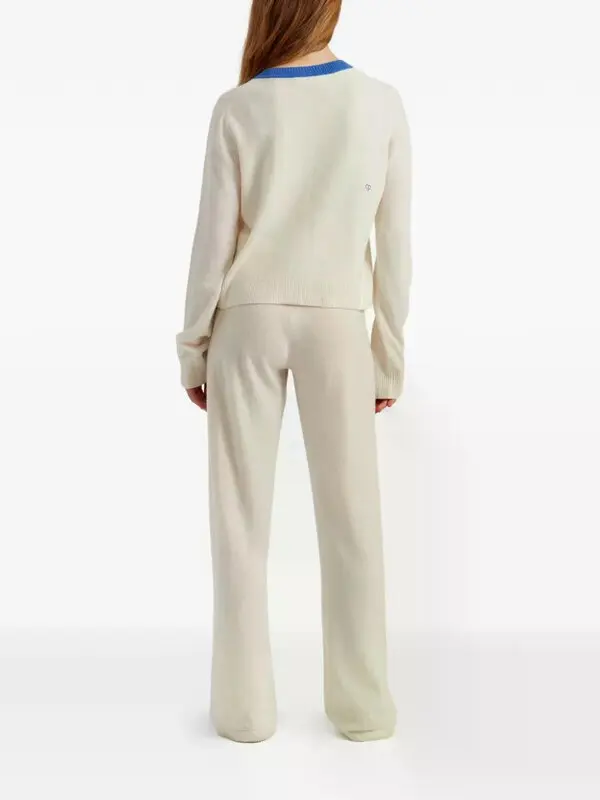 Chinti & Parker Peek Placket Sweater