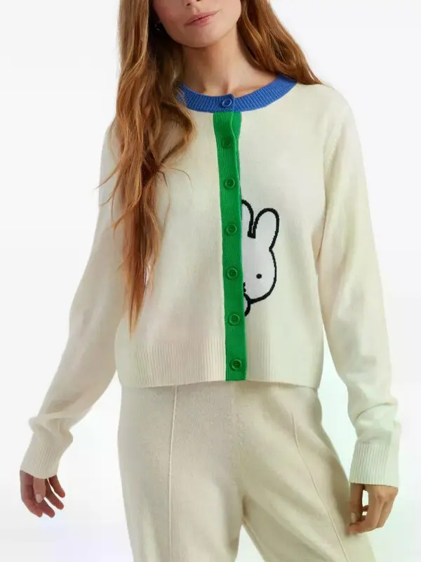Chinti & Parker Peek Placket Sweater