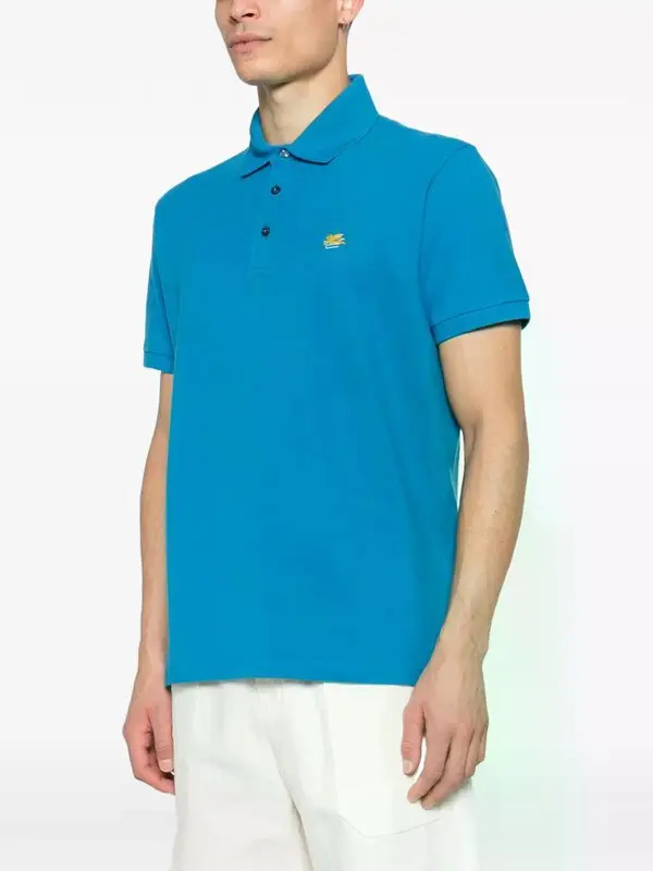 Etro Embroidered Polo Shirt