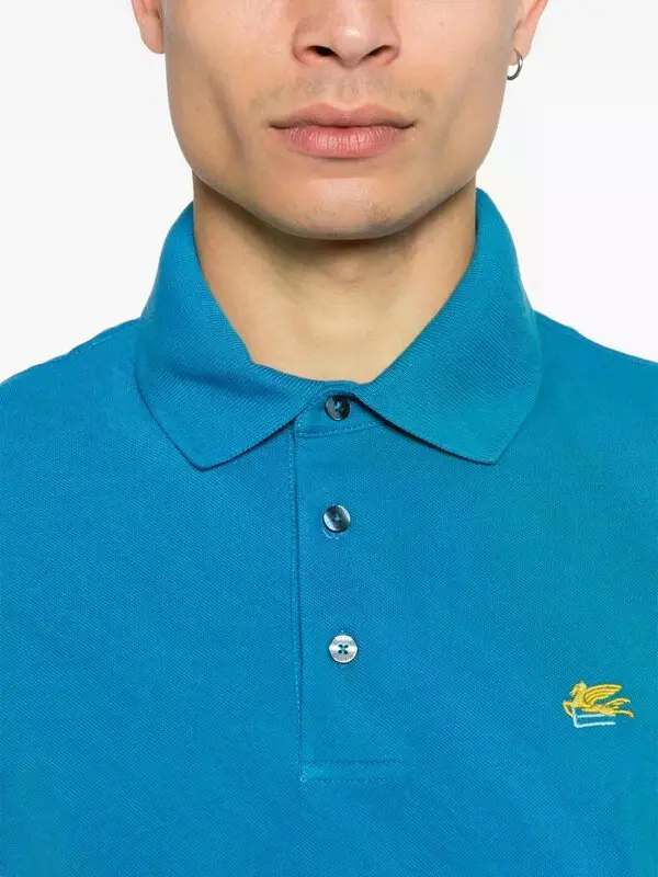 Etro Embroidered Polo Shirt
