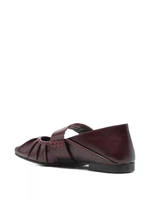 ALOHAS Strap-detail Ballet Flats