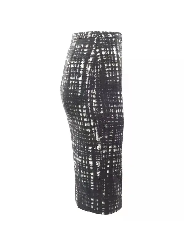 Michael Kors Vintage Tweed Midi Skirt