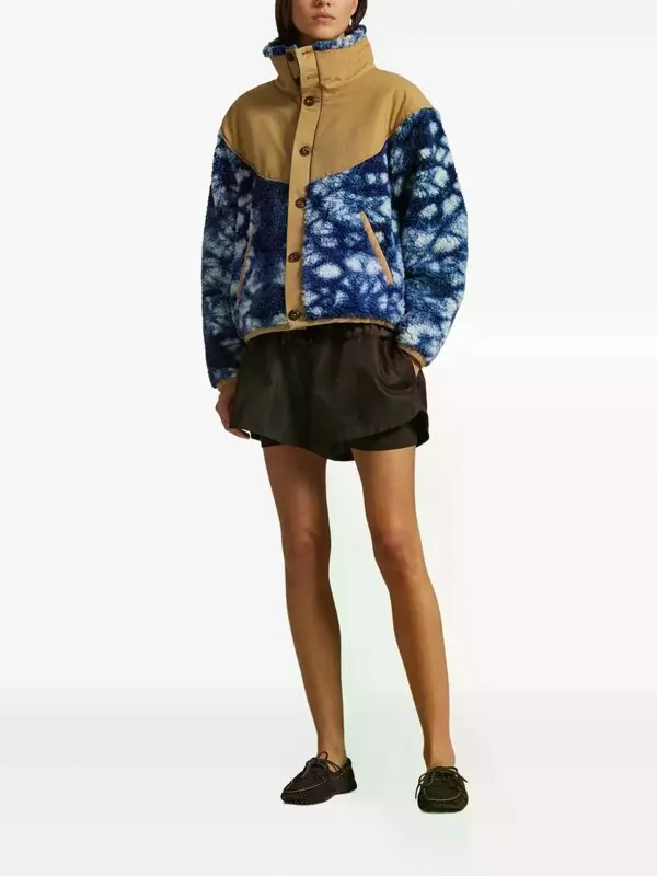 Polo Ralph Lauren Tie-dye Fleece Jacket - Blue
