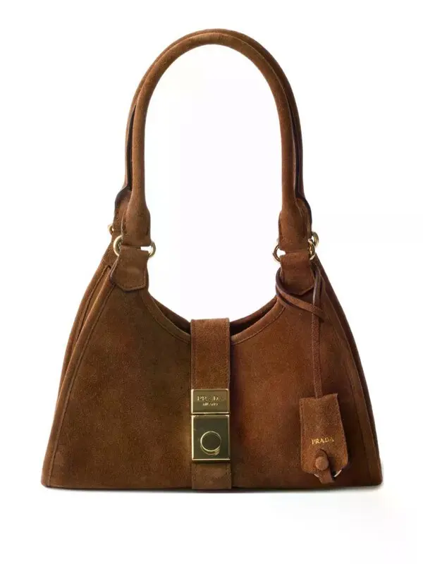 Prada Suede Tote Bag