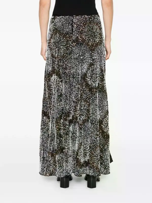 Rabanne Sequin-embellished Maxi Skirt