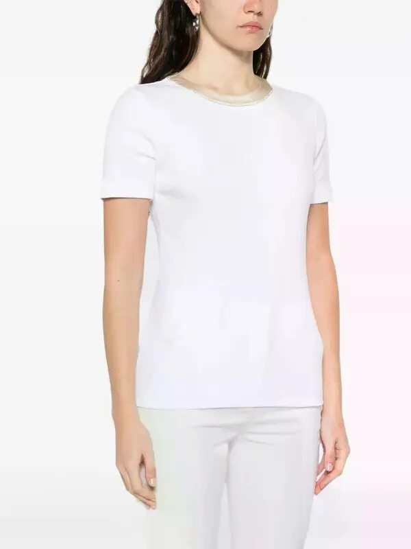 Peserico Trim-detail T-shirt