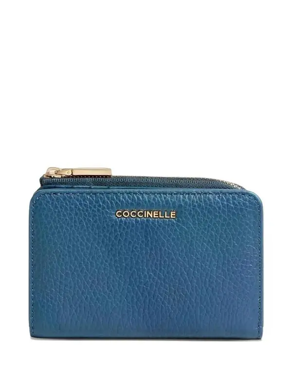 COCCINELLE Logo-appliqué Wallet - Blue