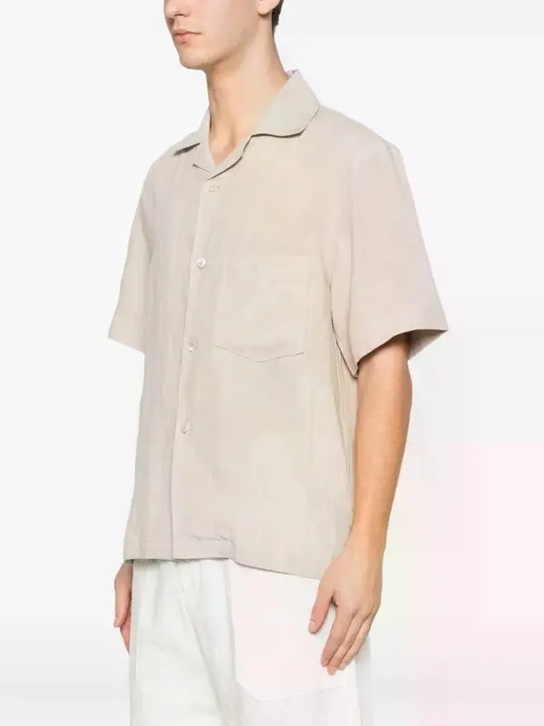 Eleventy Chest-pocket Short-sleeve Shirt
