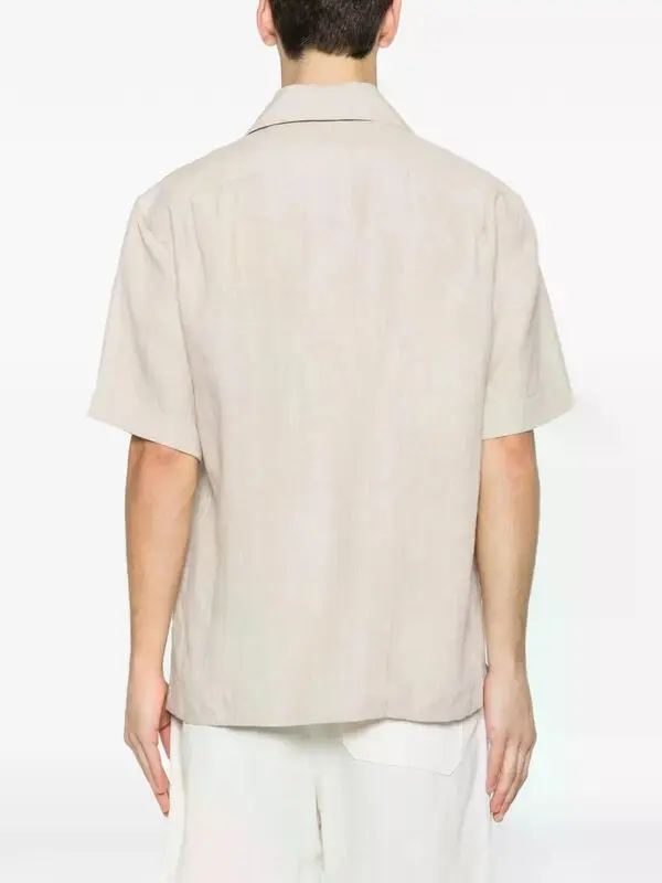 Eleventy Chest-pocket Short-sleeve Shirt